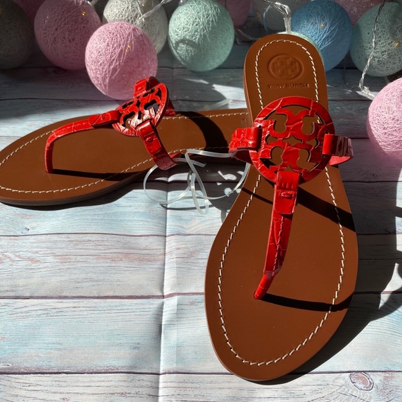 Tory Burch | Shoes | Tory Burch Gabriel Flat Thong Sandals | Poshmark